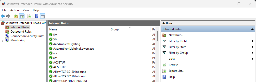 Choose Port , then click Next
